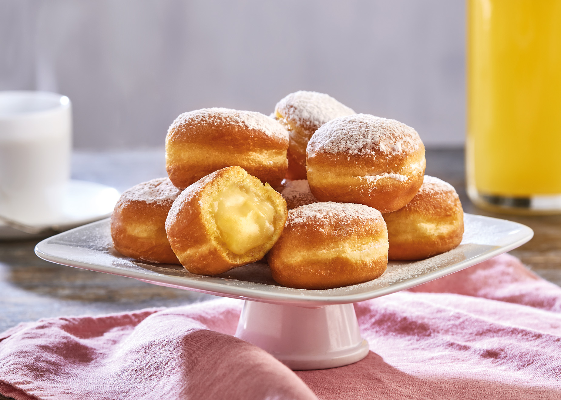 Mini berlinas de crema 15852 - Pastelería | Bofrost