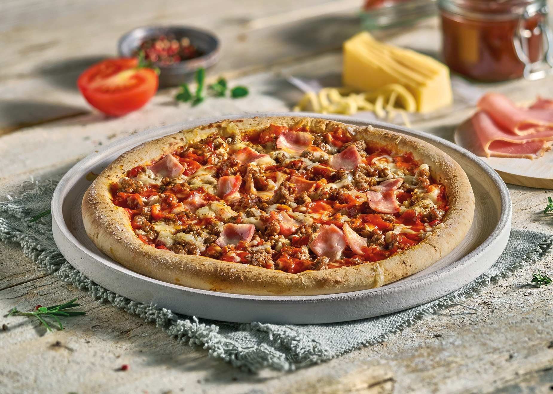 Pizza Barbacoa 8148 - Pizzas | Bofrost